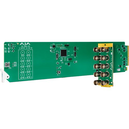 AJA OG-3GDA-1x9 3G-SDI Reclocking Distribution Amplifier Card