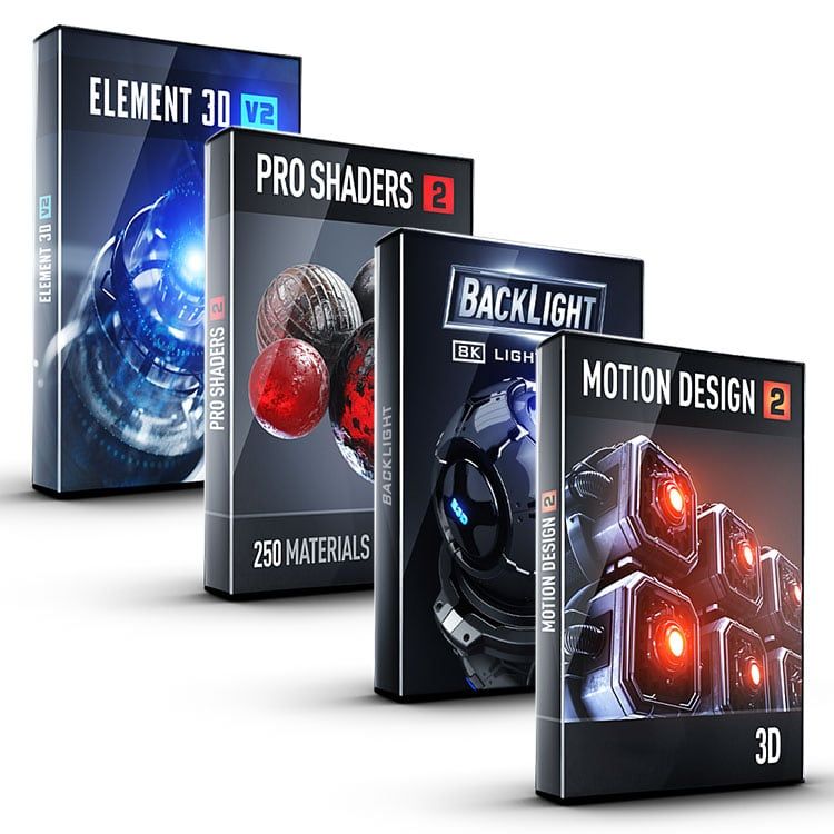 Buy Video Copilot Motion Design Bundle (Element 3D + BackLight + Motion ...